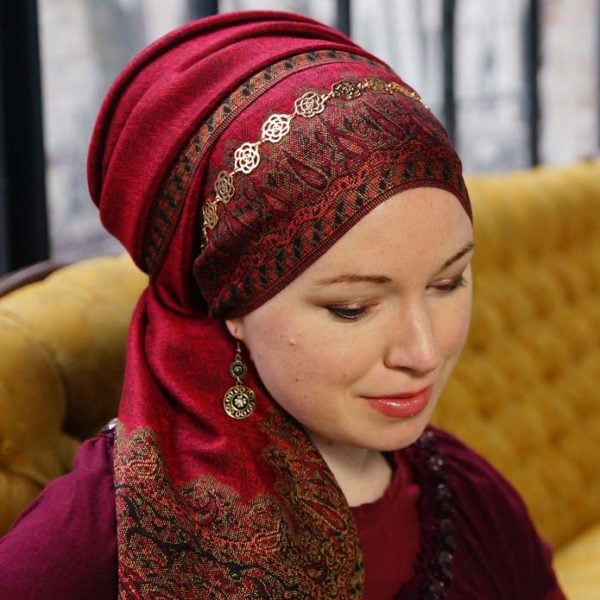 Cranberry Scarf - Wrapunzel