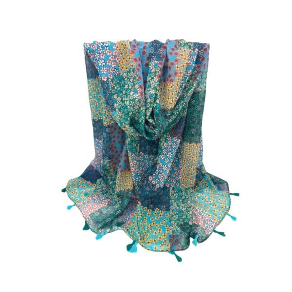 Calico Patchwork Scarf - Wrapunzel
